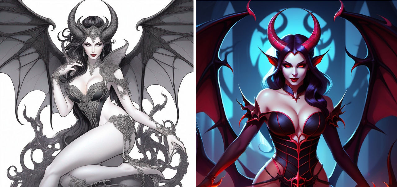 Most Beautiful Temptingly Seductive Succubus By Zugzugcofinhalrim On