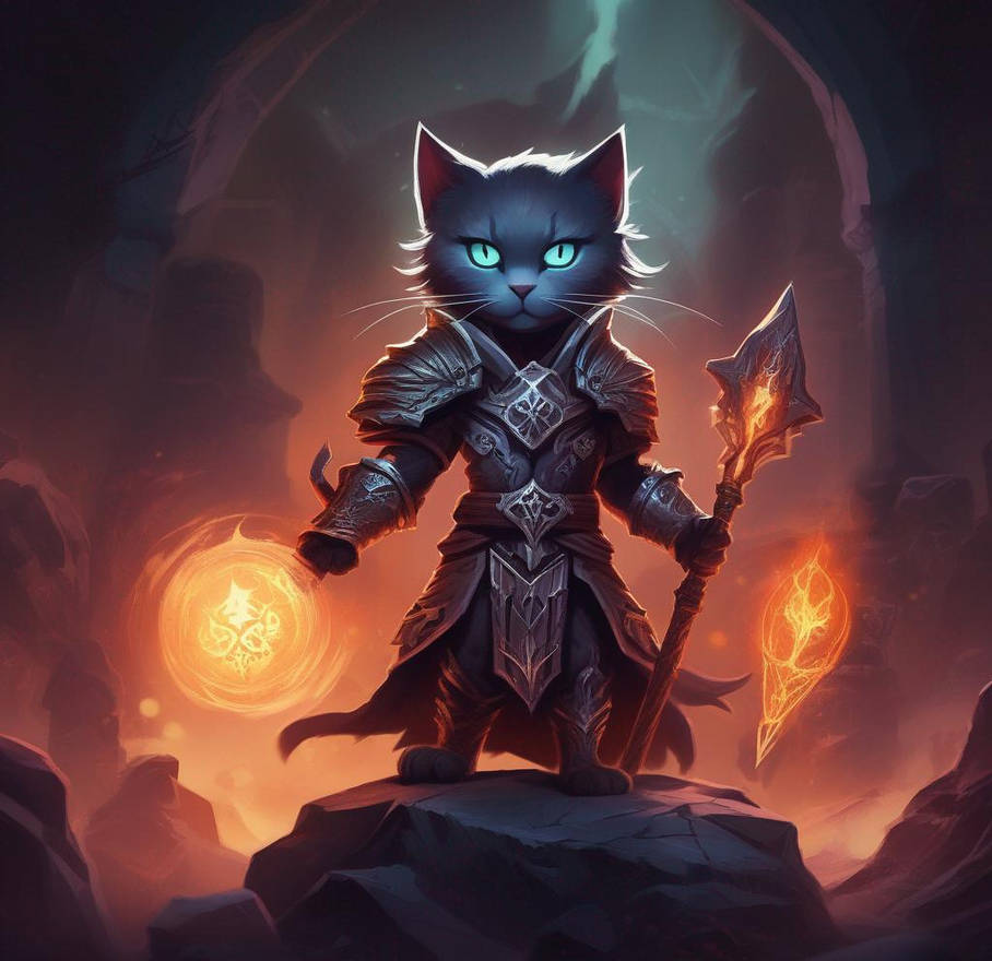 Kitty As The Mightiest Epic Warlock By Zugzugcofinhalrim On Deviantart