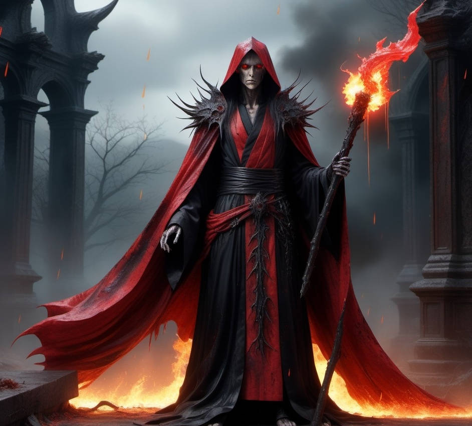 Powerful Undead Warlock By Zugzugcofinhalrim On Deviantart