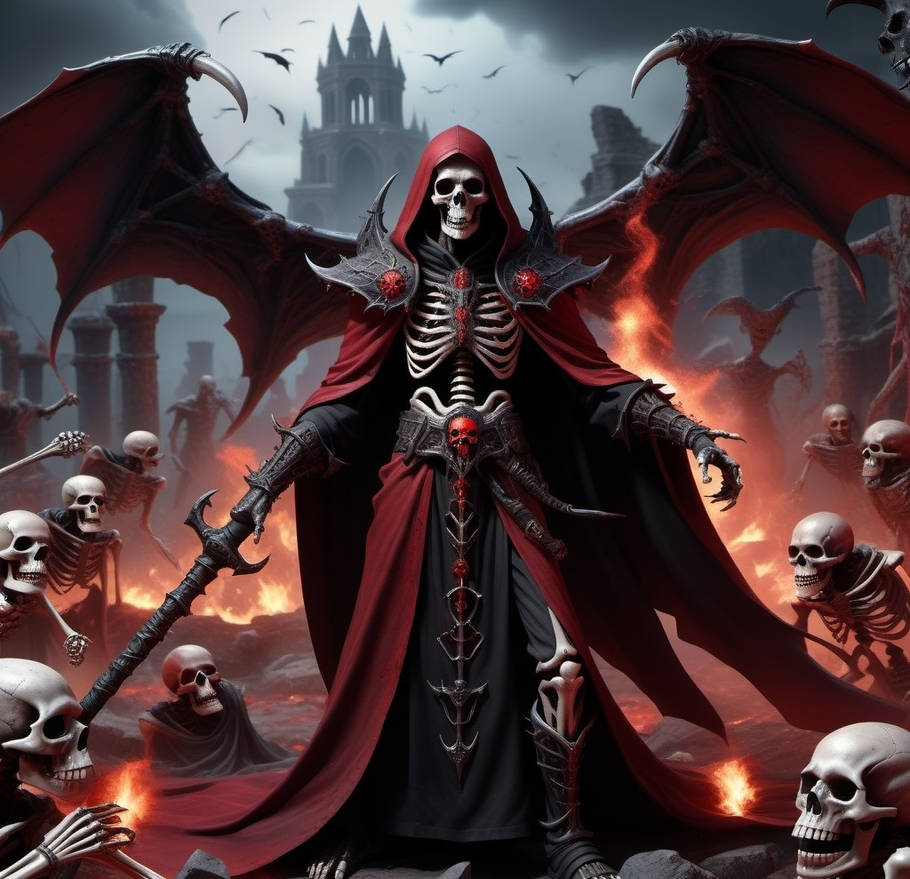 Powerful Undead Scourge Necromancer By Zugzugcofinhalrim On Deviantart