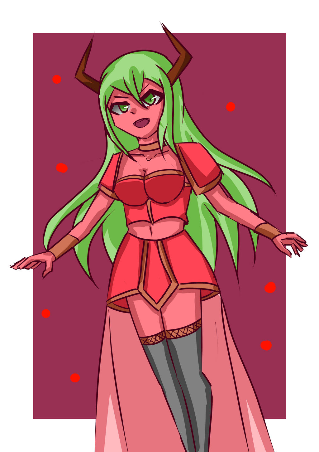 Demon Queen By Yuritho On Deviantart