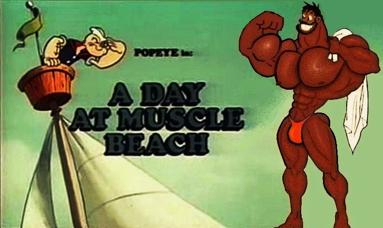 Muscle Beach Bluto By Ctlftr On Deviantart