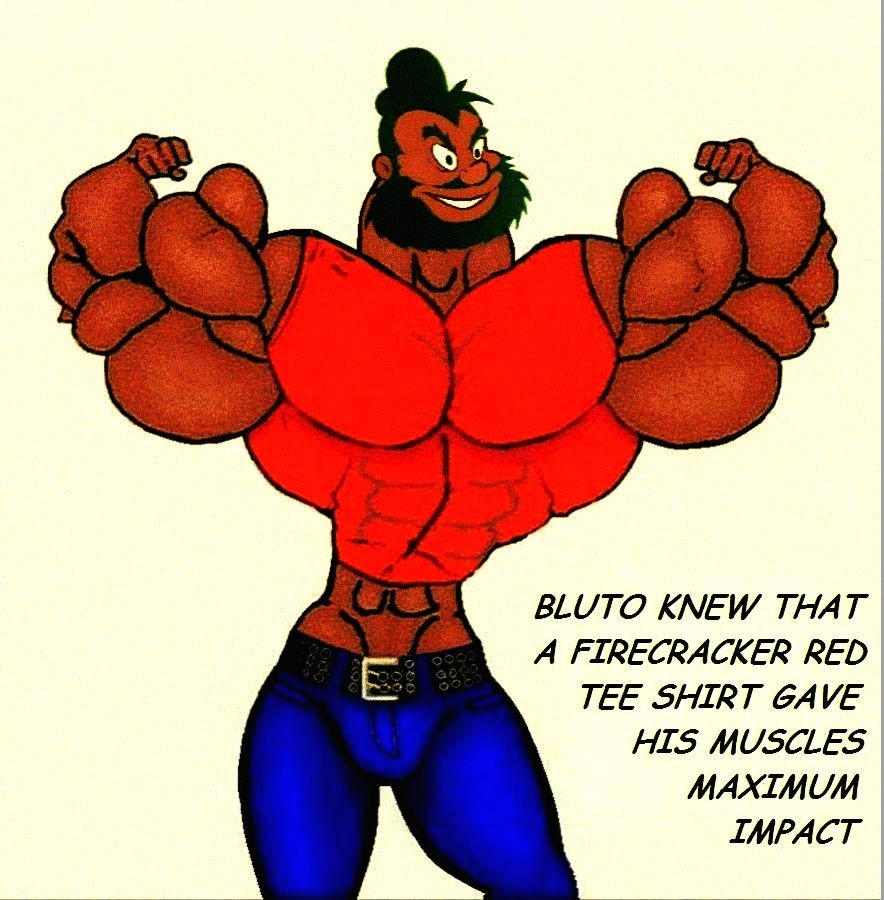 Bluto Muscle Bully By Ctlftr On Deviantart