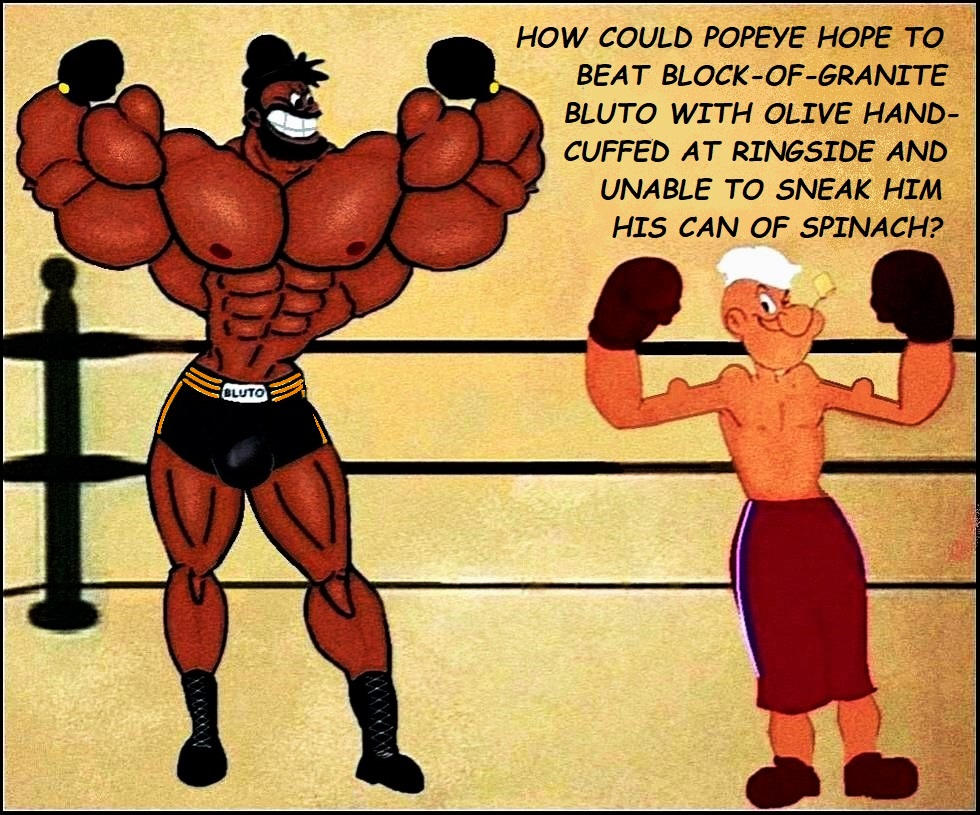 Bluto Out To Punch Pose By Ctlftr On Deviantart