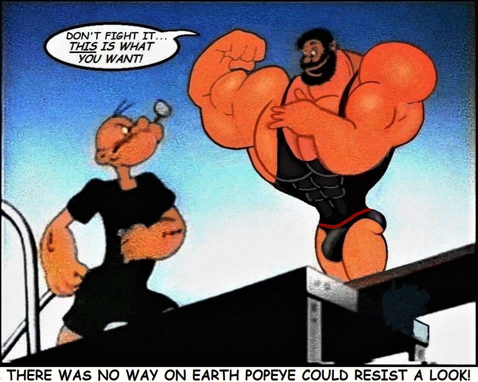 Bluto Outs Popeye By Ctlftr On Deviantart
