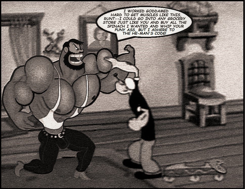 Bluto Bicep Worship By Ctlftr On Deviantart