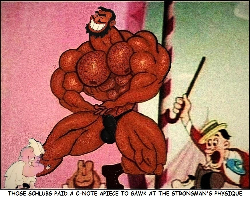 Bluto Muscle Adulation By Ctlftr On Deviantart