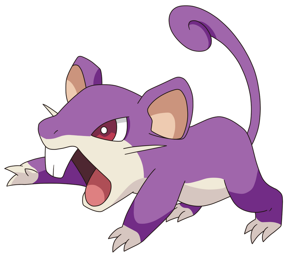 019 Rattata Female By Tzblacktd On Deviantart