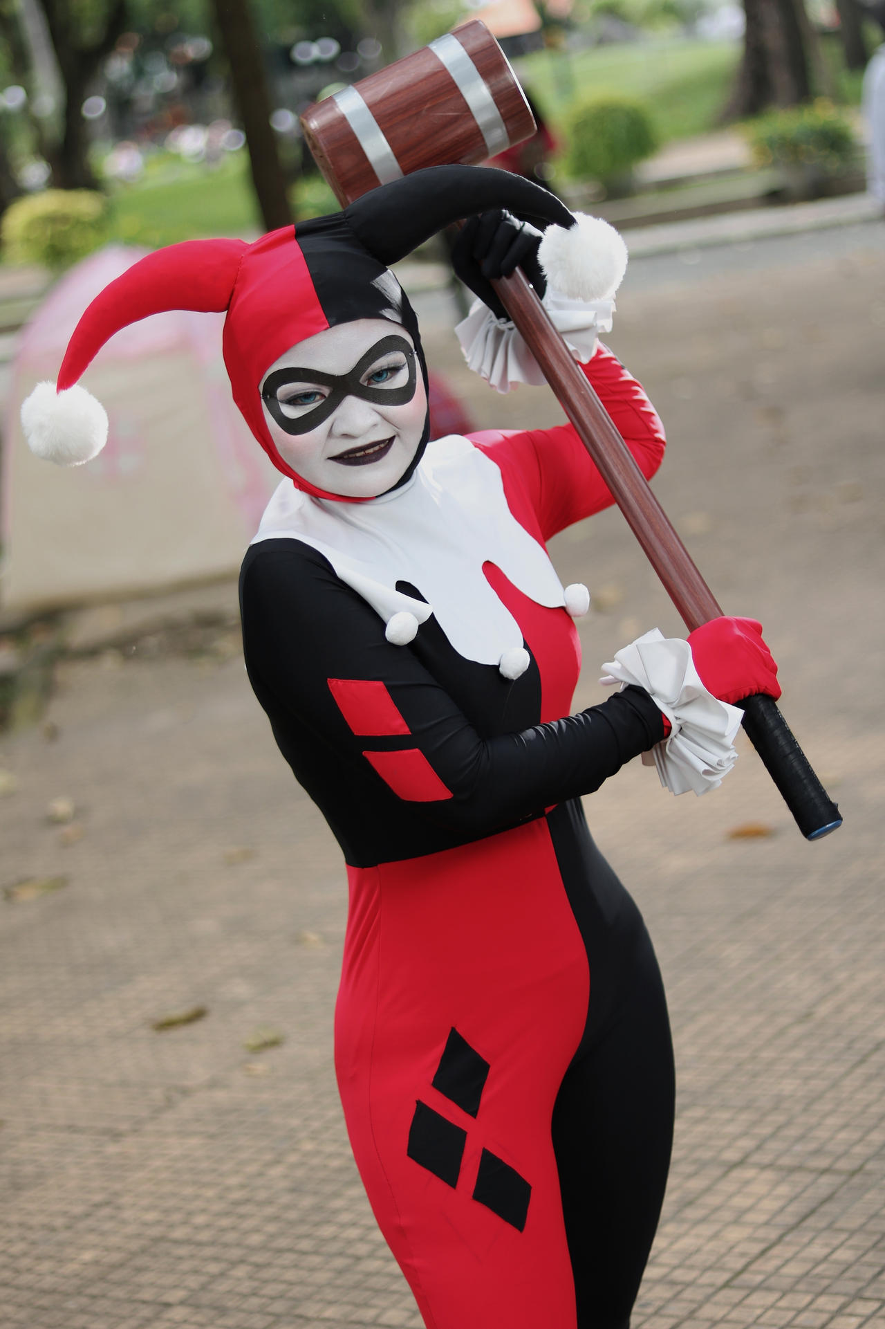 Classic Harley Quinn Cosplay By Nhocksue95 On Deviantart