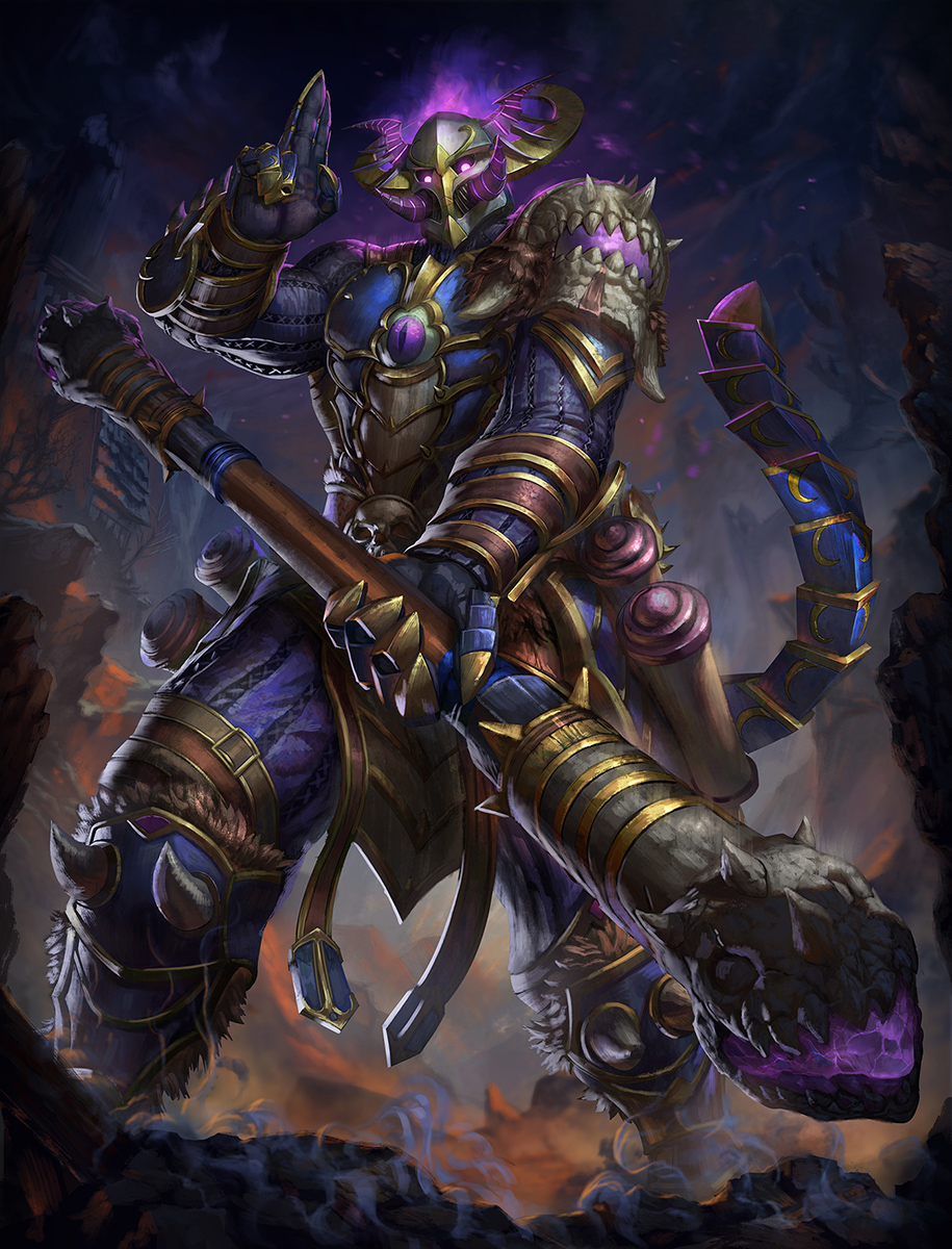 Abyssal Warrior Wukong Smite By Brolo On Deviantart