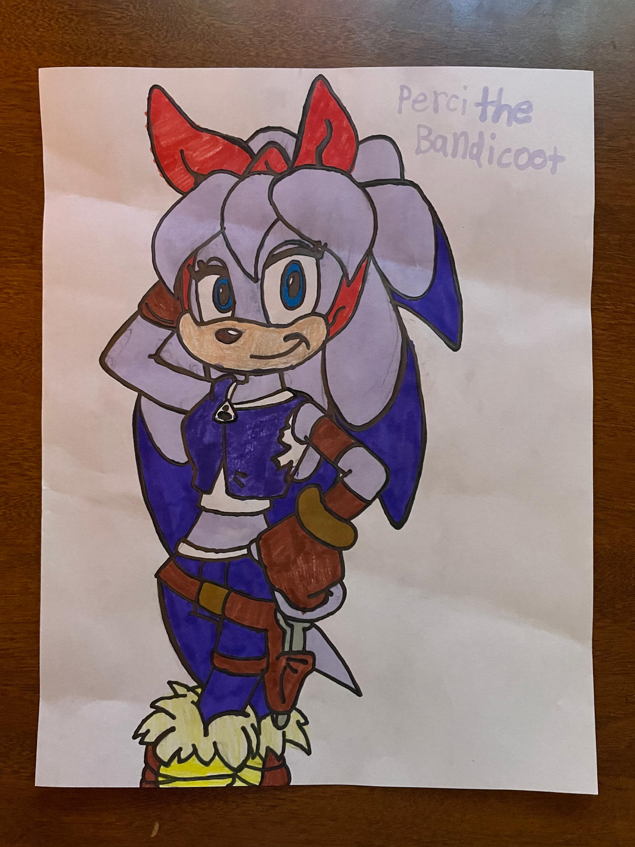 Sonic Boom Perci The Bandicoot By Muthoni16 On Deviantart