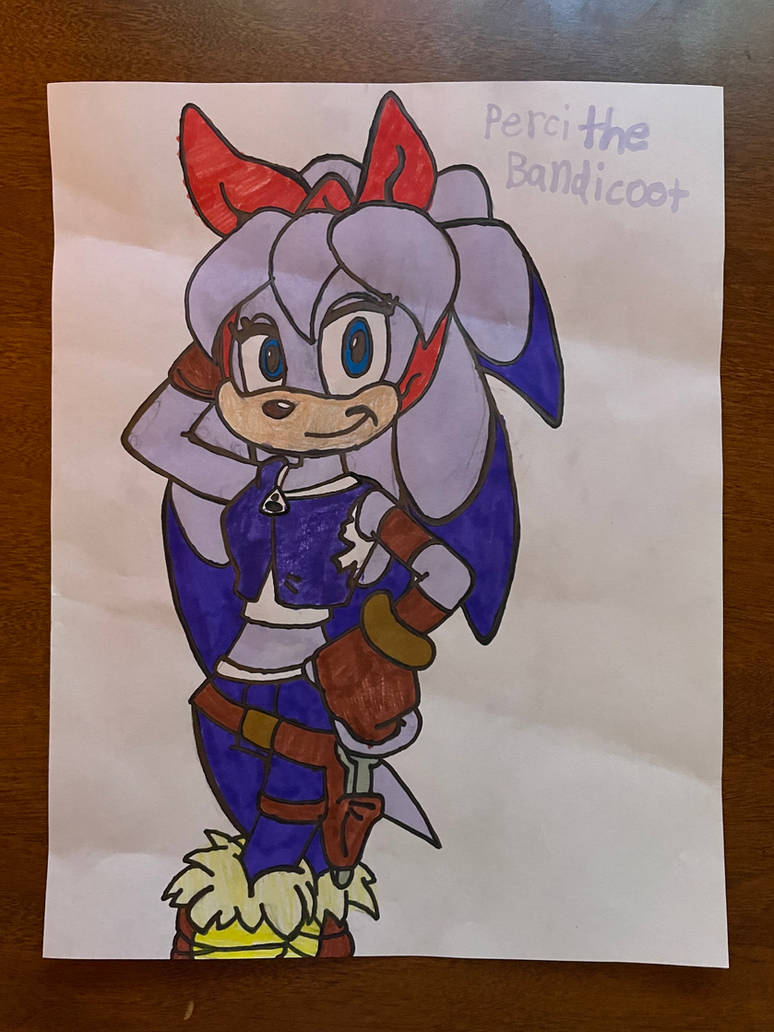 Sonic Boom Perci The Bandicoot By Muthoni16 On Deviantart