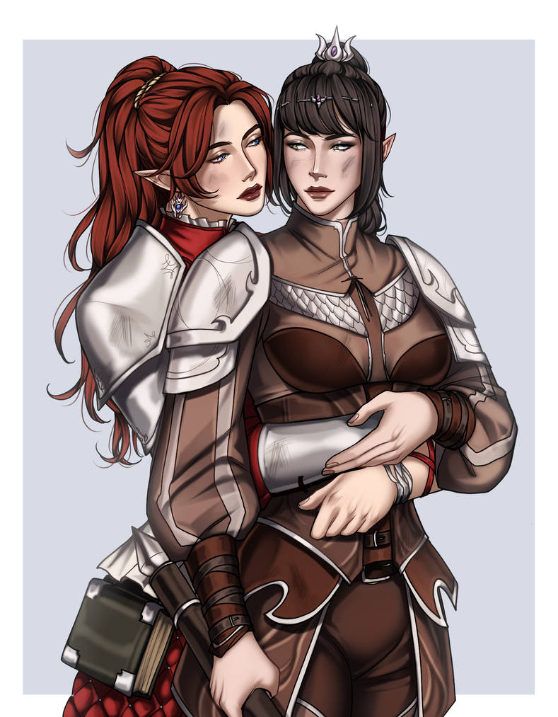 Tav X Shadowheart Aftermath By Myriadspectralseason On Deviantart