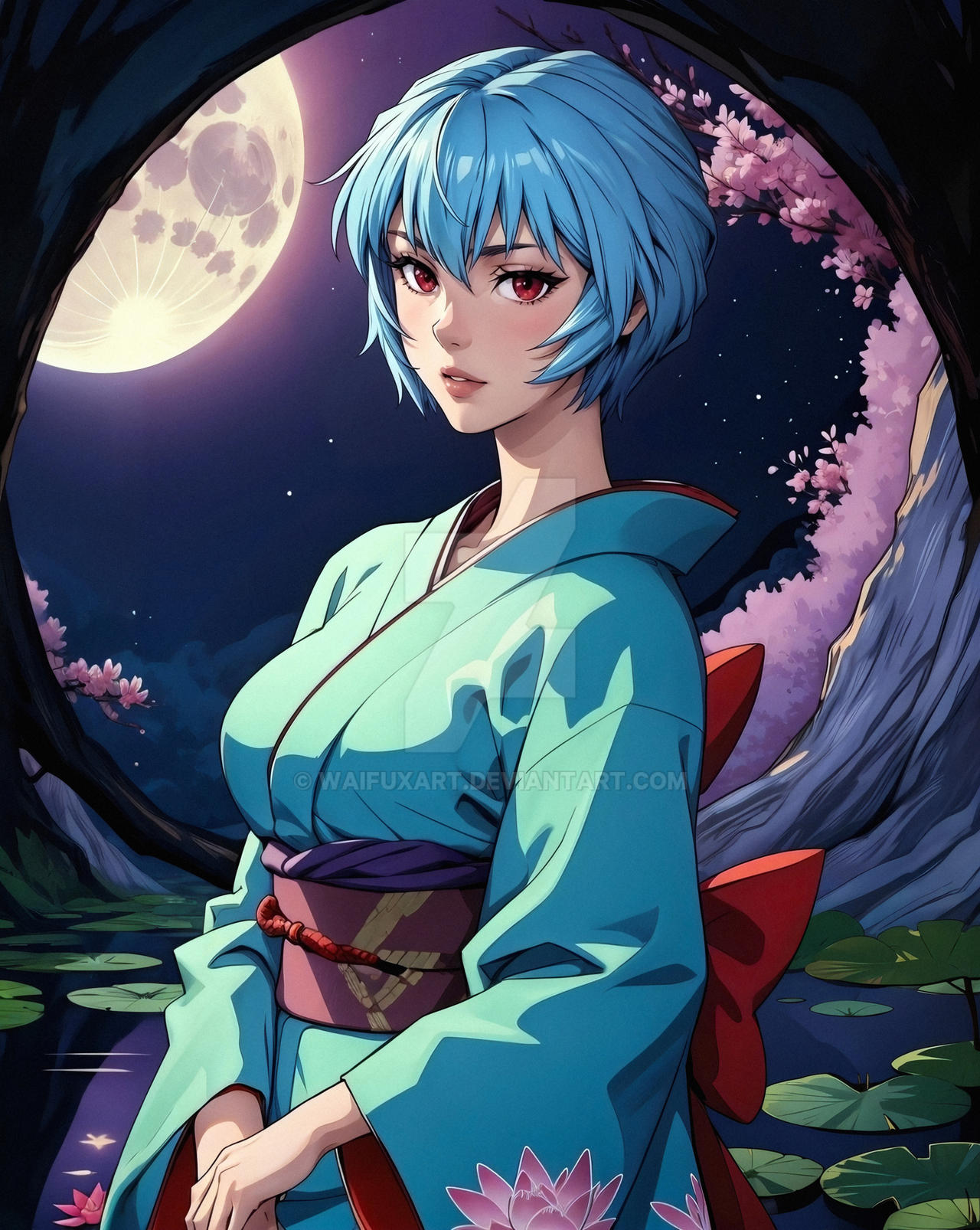 Rei-Day #19/30 by WaifuXArt on DeviantArt Rei-Day #19/30 by WaifuXArt on DeviantArt