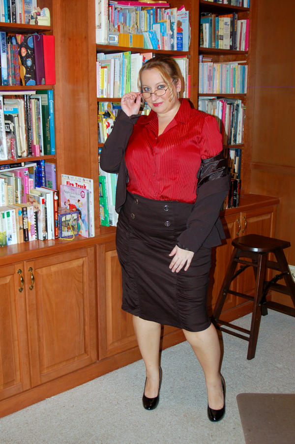 Sexy Librarian By Curvykrista On Deviantart