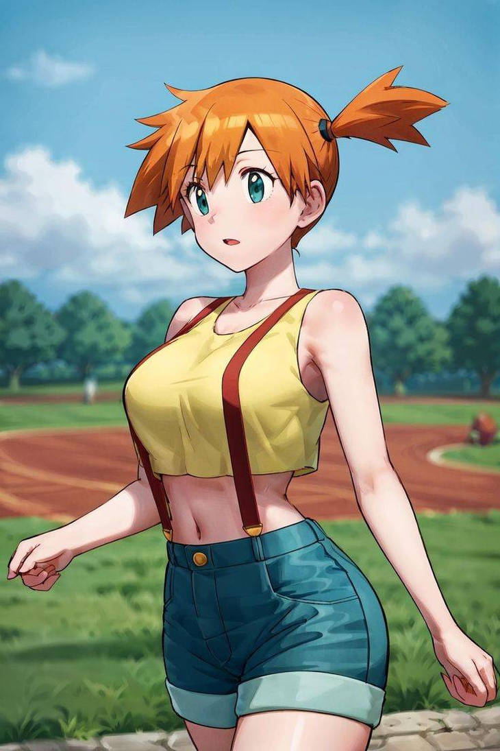 Misty Pokemon Trainer By Pokemontrainerpv On Deviantart