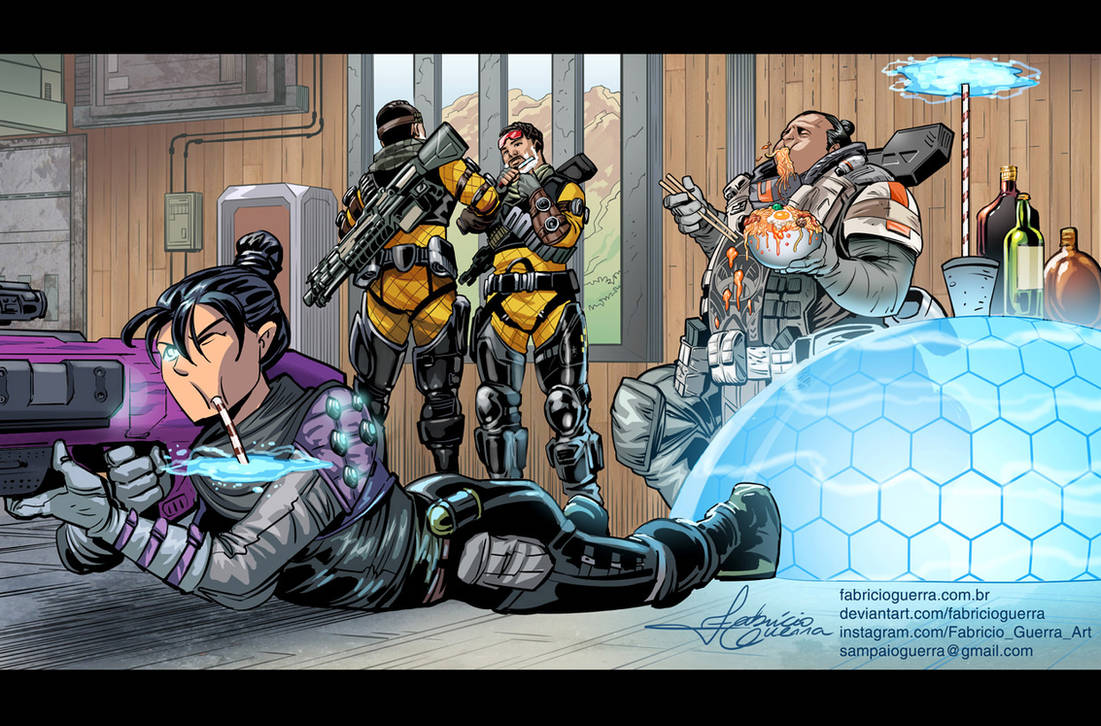 Apex Legends Fanart01 By Fabricioguerra On Deviantart
