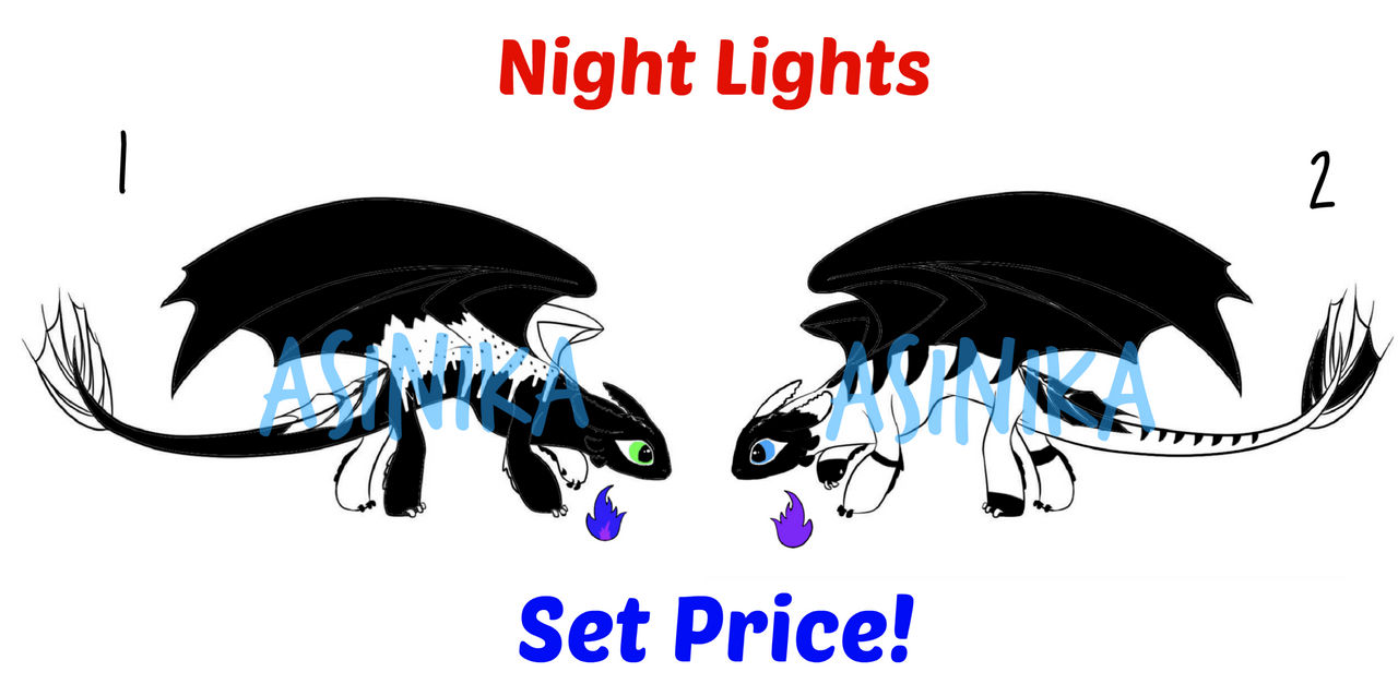 Night Light Adopts Closed By Asinika On Deviantart