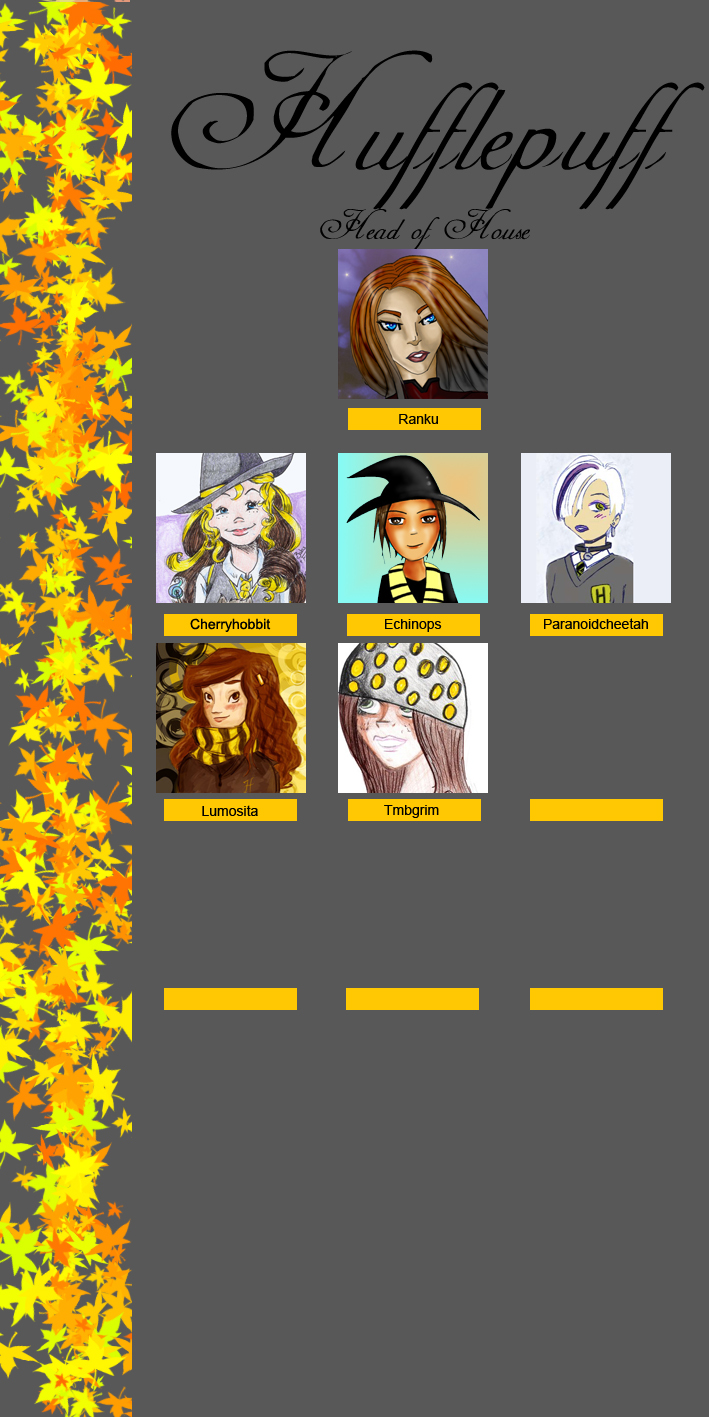 Hufflepuff Page by potterart on DeviantArt