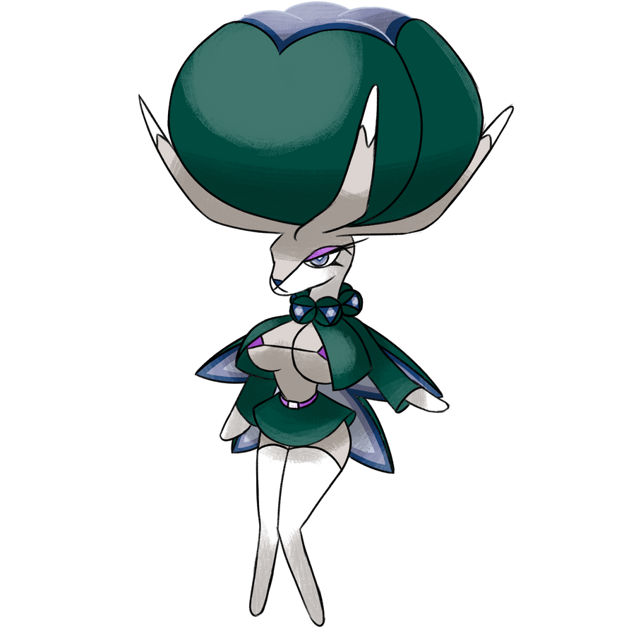 Cmsn Calyrex Girl By Mantrodrac On Deviantart