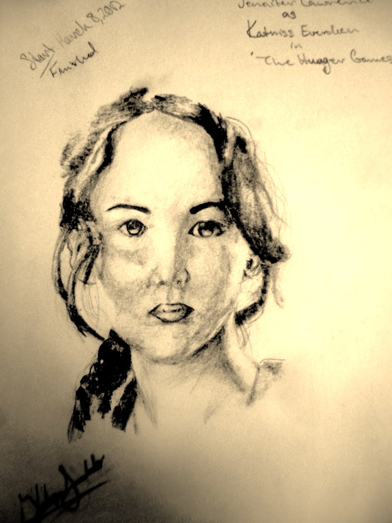 Jennifer Lawrence AKA Katniss Everdeen by EnMOTI0N on DeviantArt Jennifer Lawrence AKA Katniss Everdeen by EnMOTI0N on DeviantArt