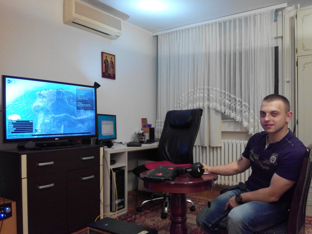 Playing ARMA 3 On the big screen :) by Milosh--Andrich on DeviantArt Playing ARMA 3 On the big screen :) by Milosh--Andrich on DeviantArt