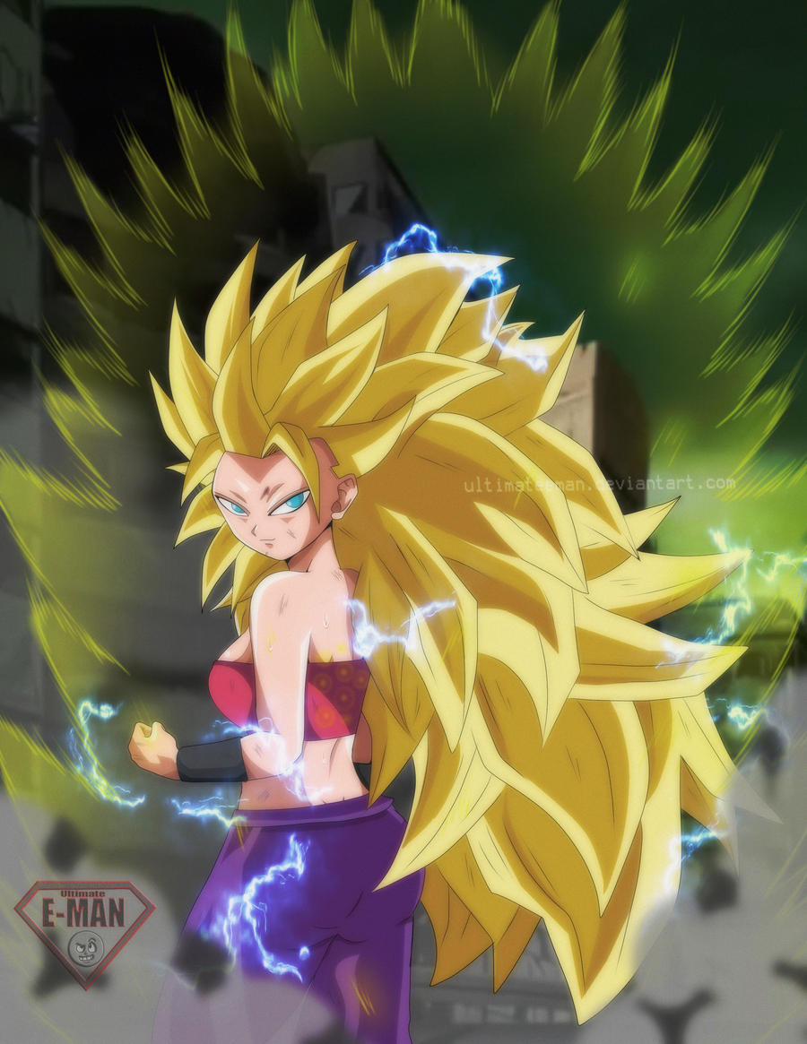 SSJ3 Caulifla (version 2) by ultimateEman on DeviantArt SSJ3 Caulifla (version 2) by ultimateEman on DeviantArt