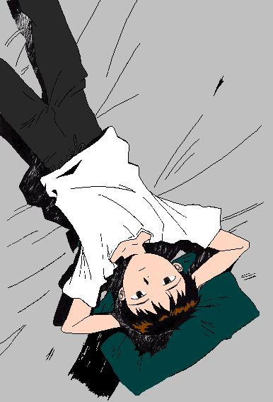 shinji in bed by karintel on DeviantArt