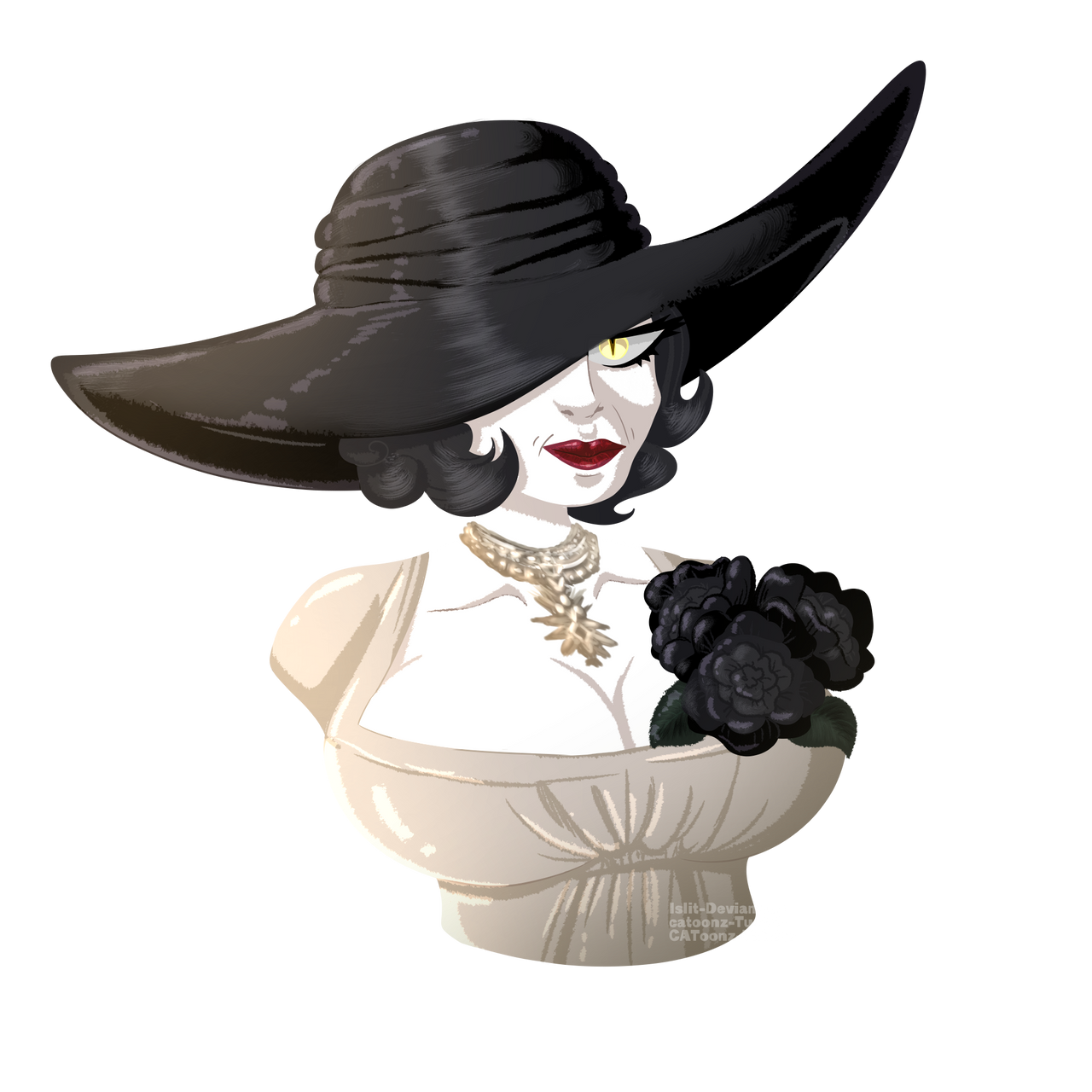 Lady Alcina Dimitrescu By Cat00nz On Deviantart