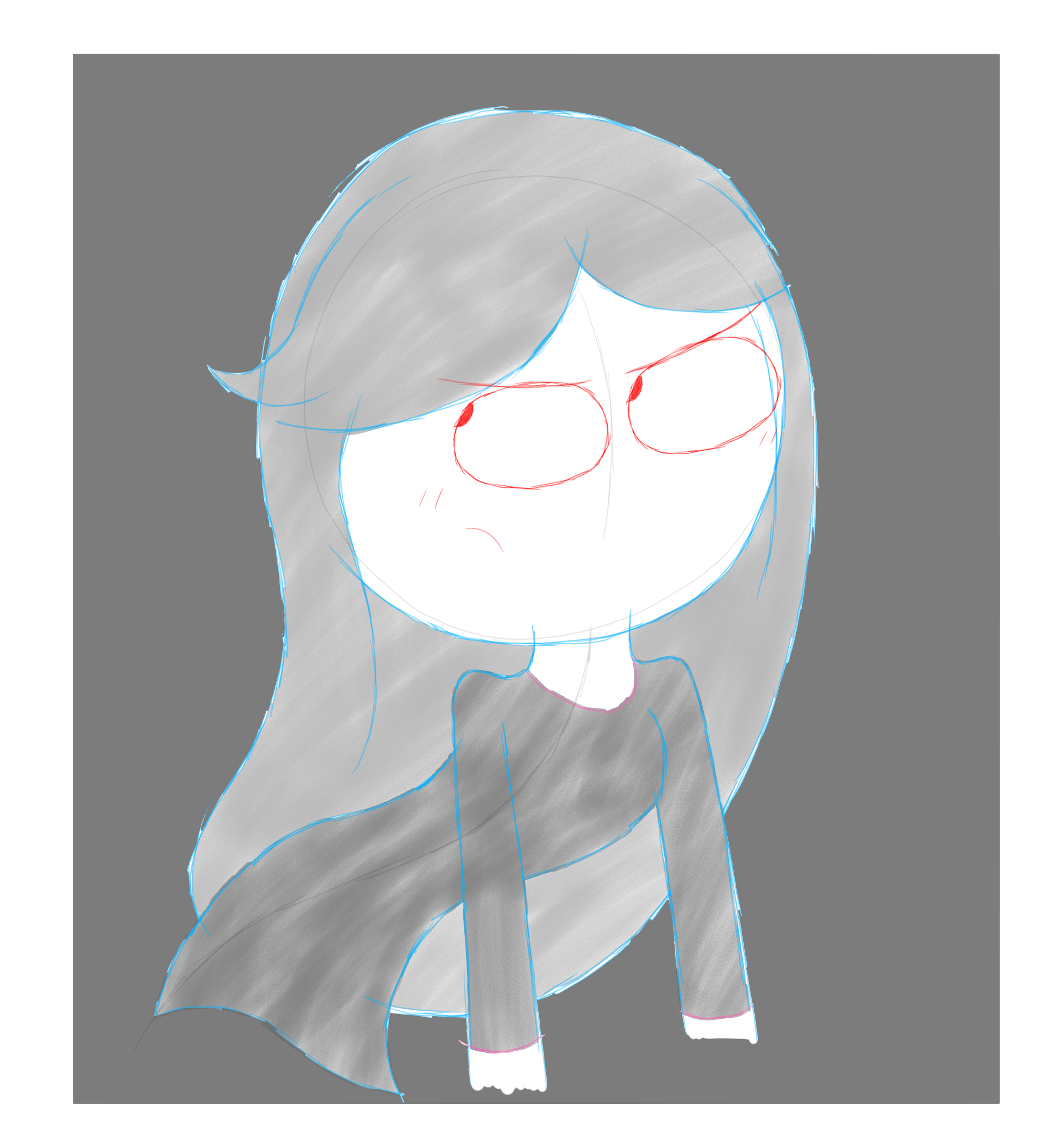 Quick Sketch Susie My Ghost Friend By Dsand00 By D7xd On Deviantart
