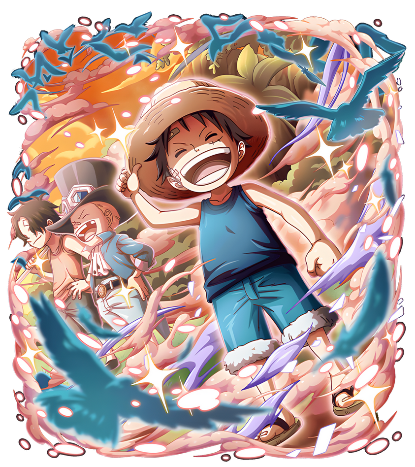 Luffy X Sabo X Ace Treasure Cruise 4k By Z1kozsenpai On Deviantart