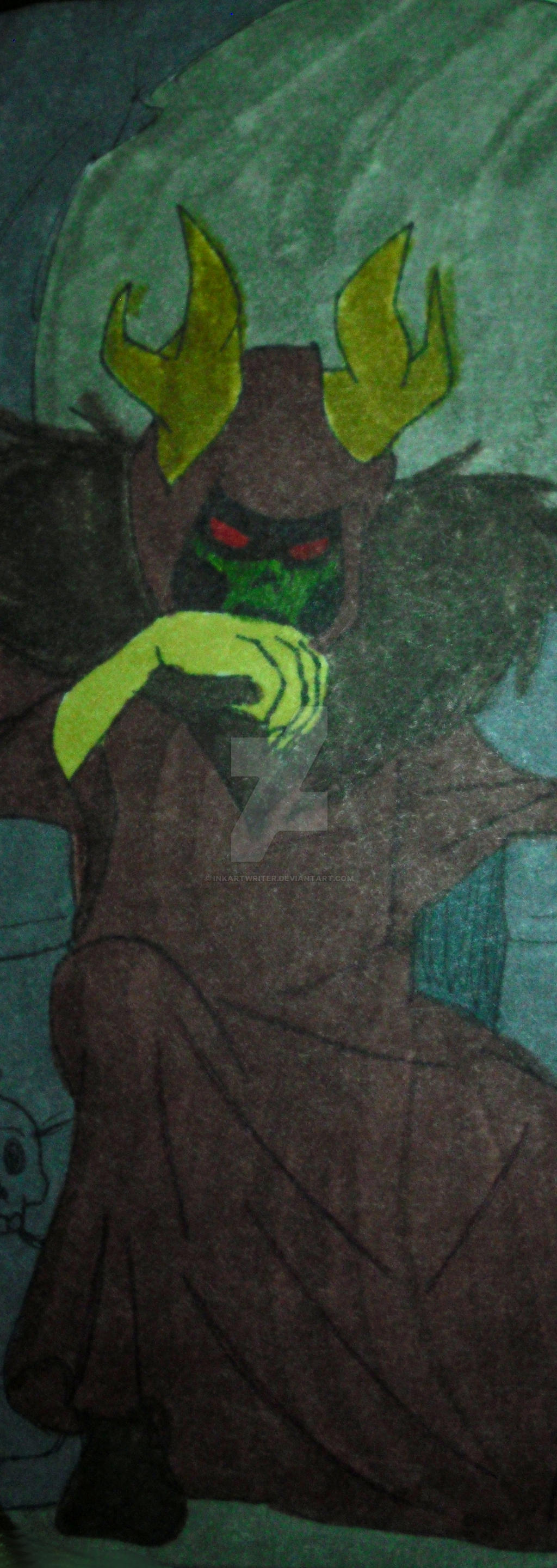 The Horned King Bookmark By Inkartwriter On Deviantart