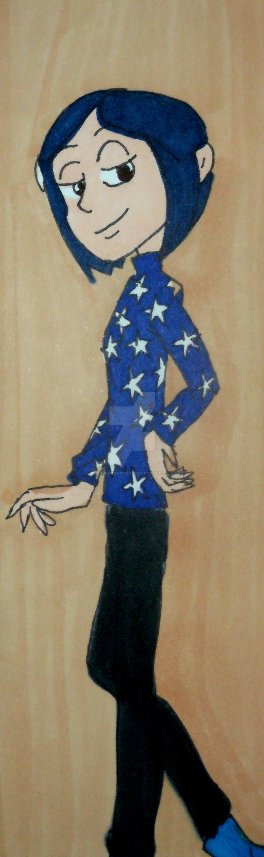 Coraline Bookmark By Inkartwriter On Deviantart