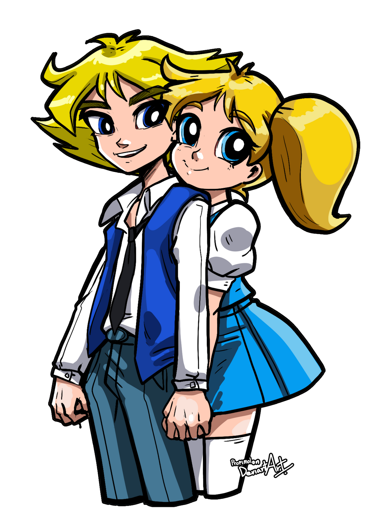 Ppgd Bubbles And Boomer By Propimol On Deviantart
