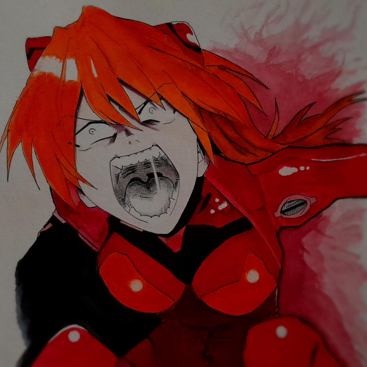 Asuka Rages By Batis Anime Art On Deviantart