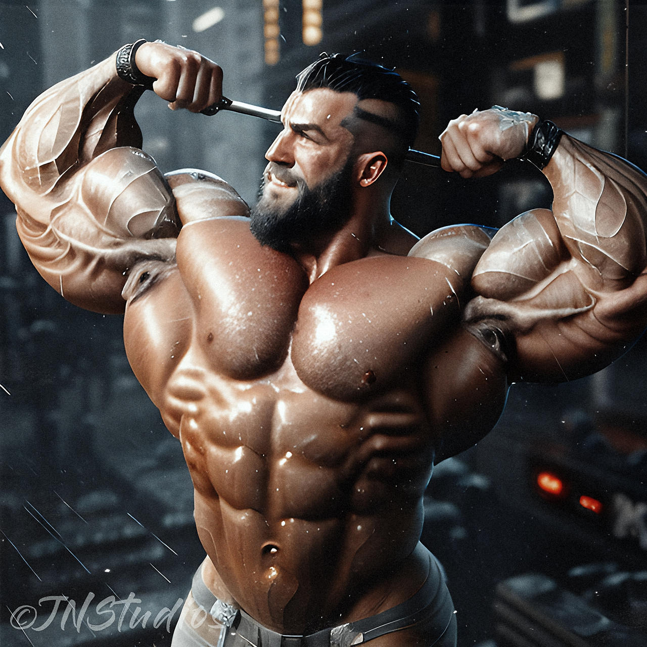 Bodybuilder 35 By Flivelwitz On Deviantart
