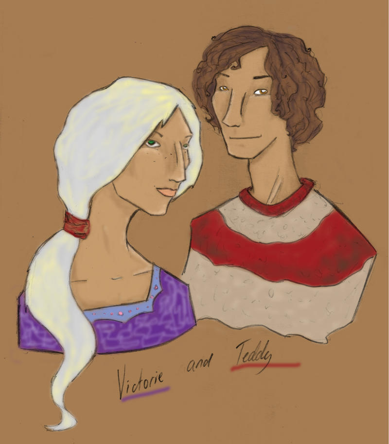 DH spoiler- Teddy and Victoire by lillanilla on DeviantArt