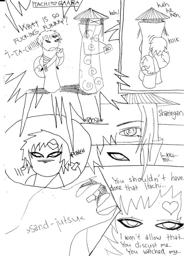 Gaara X itachi 1 by brahna on DeviantArt