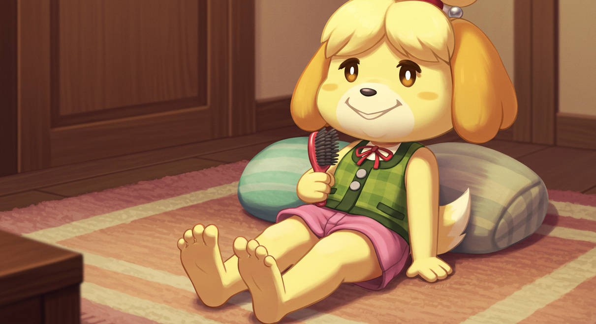 Isabelle Feet 5 By Warppipe35 On Deviantart