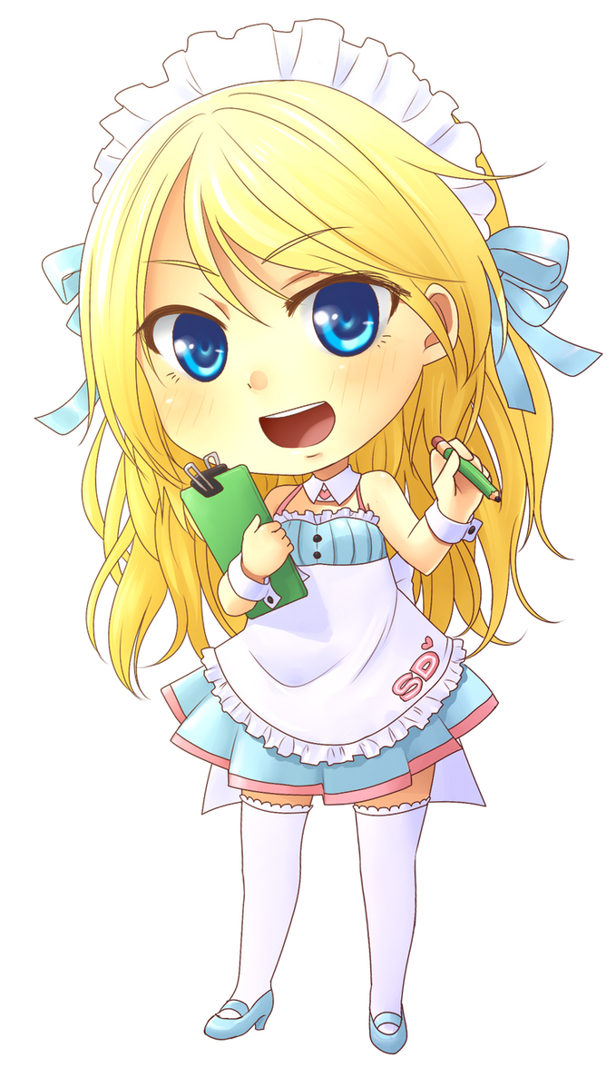 Nadeshiko Chibi Maid By Subdesuh On Deviantart