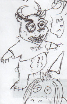 winnie the demon pooh by thepaoloman on DeviantArt