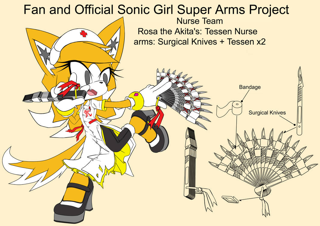 Sonicsuperarmsproject Rosadesigntest By Skyshek On Deviantart