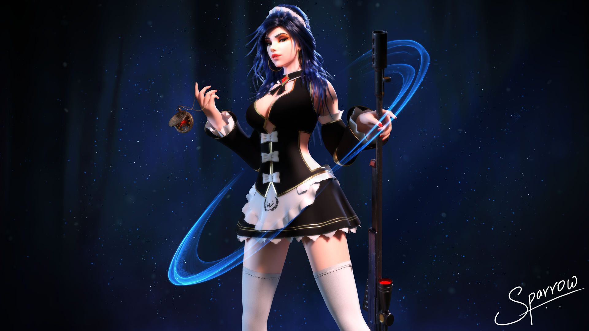 Maid Assassin By Wafflesparrow On Deviantart