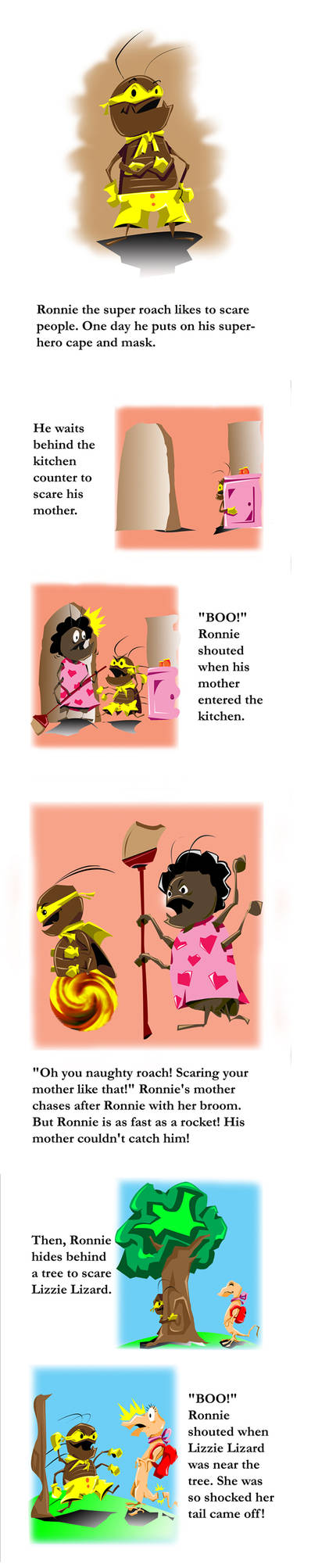 Ronnie the roach by Zeroevil on DeviantArt