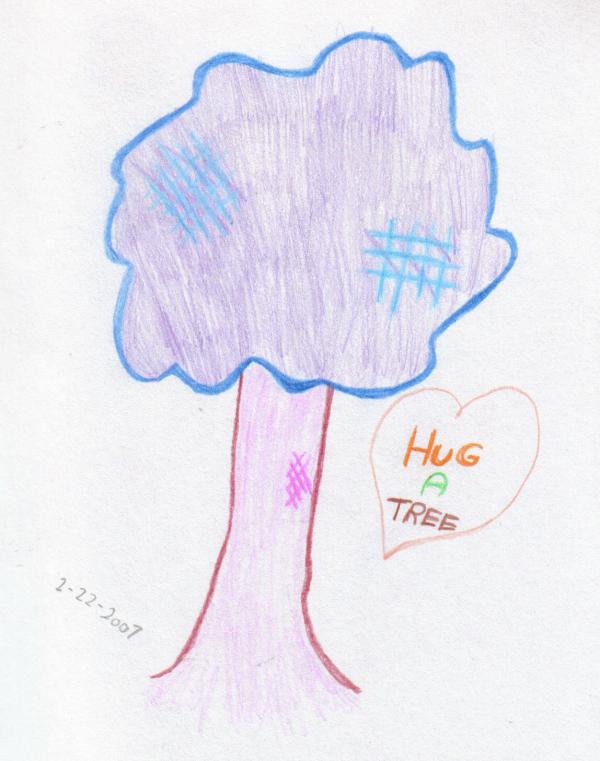 Hug a tree by jashleyb on DeviantArt