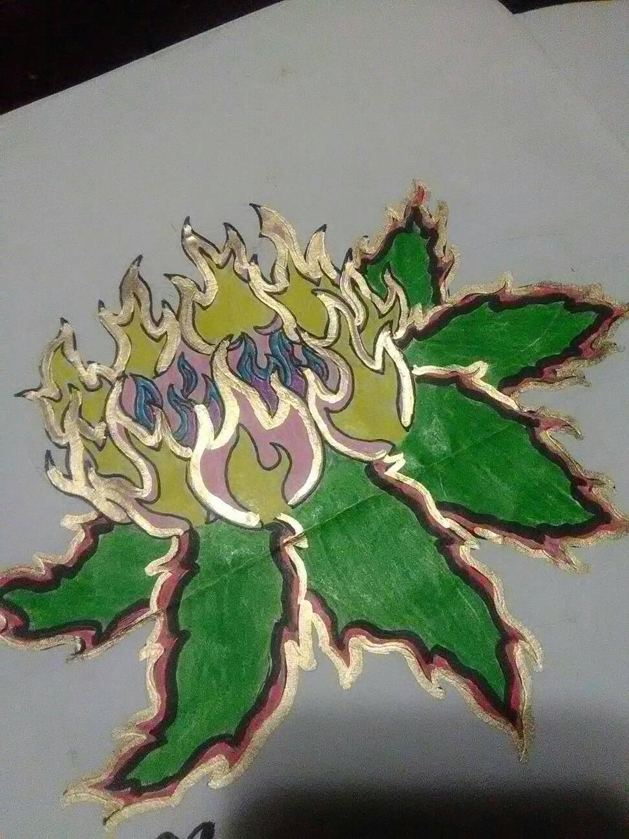 Burning Lotus By Dlos18 On Deviantart