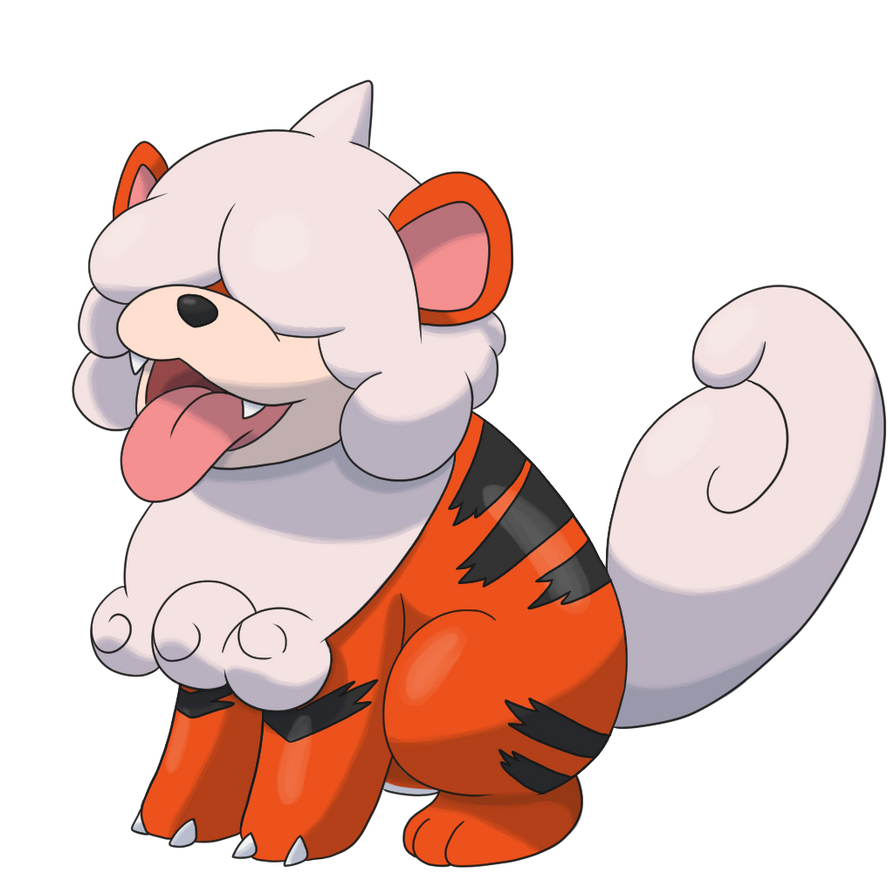 Hisuian Growlithe By Pandaartspresso On Deviantart