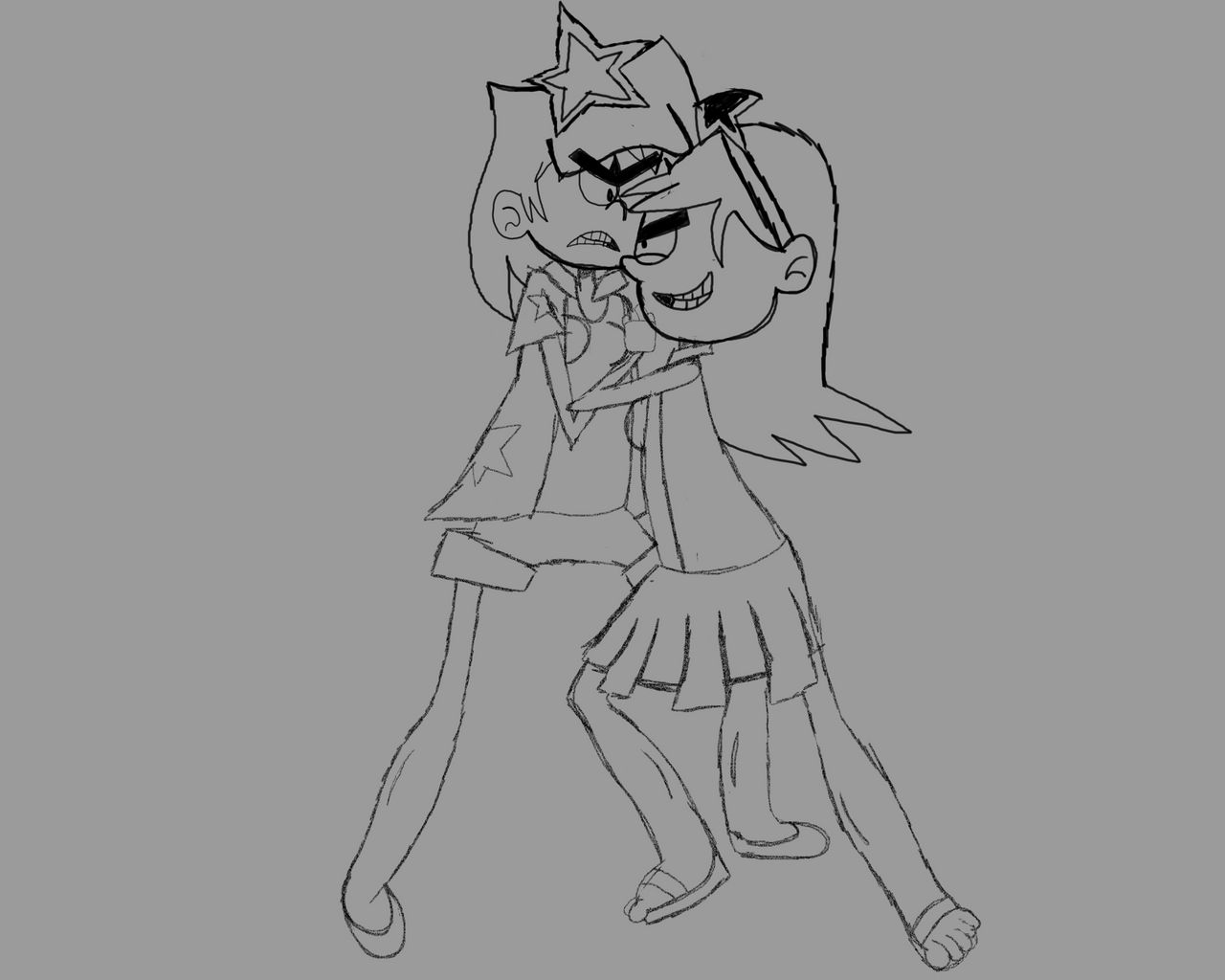 National Sisters Day Sketch By Swordsparks On Deviantart