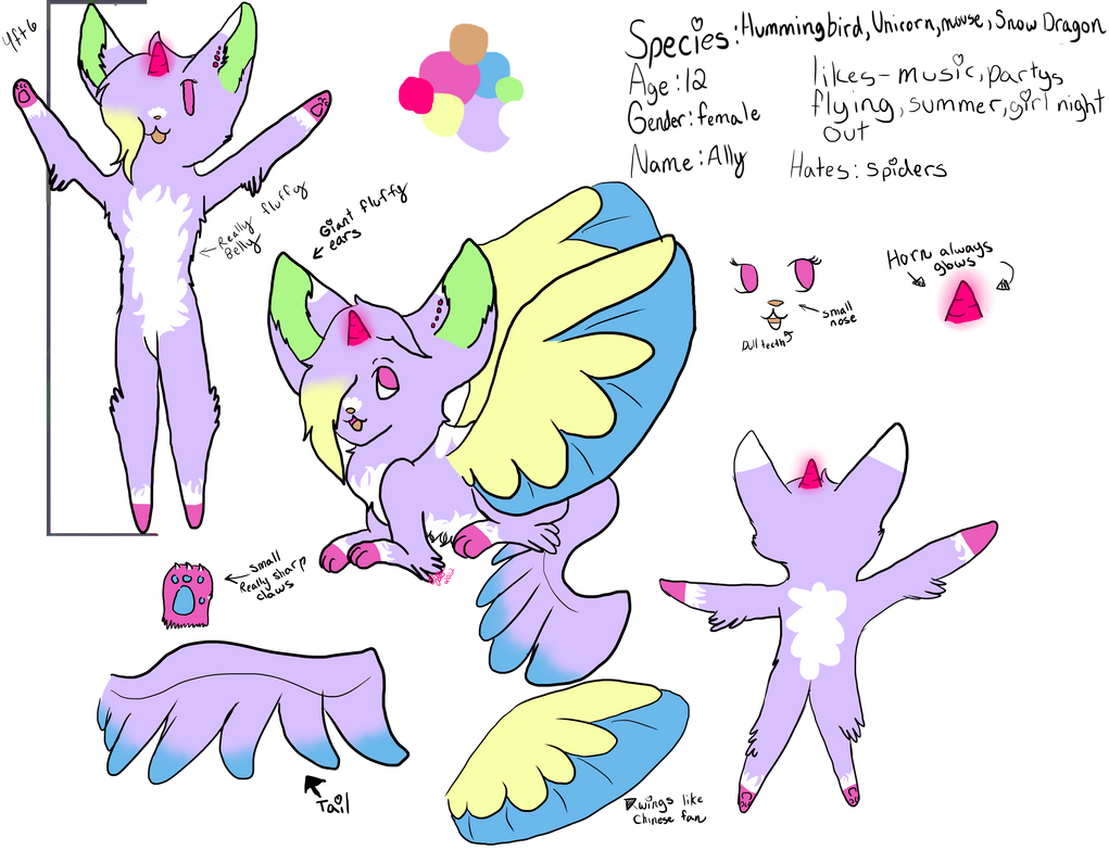 Ally ref by Lpssparkle123 on DeviantArt Ally ref by Lpssparkle123 on DeviantArt