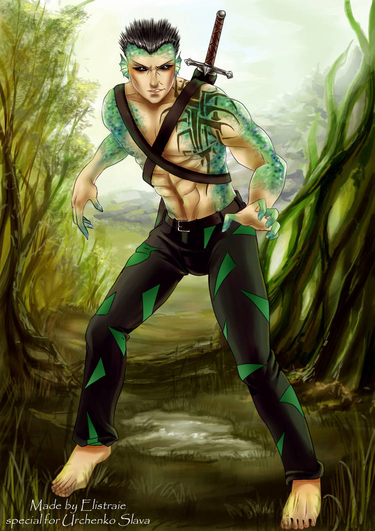 Lizardman By Elistraie On Deviantart